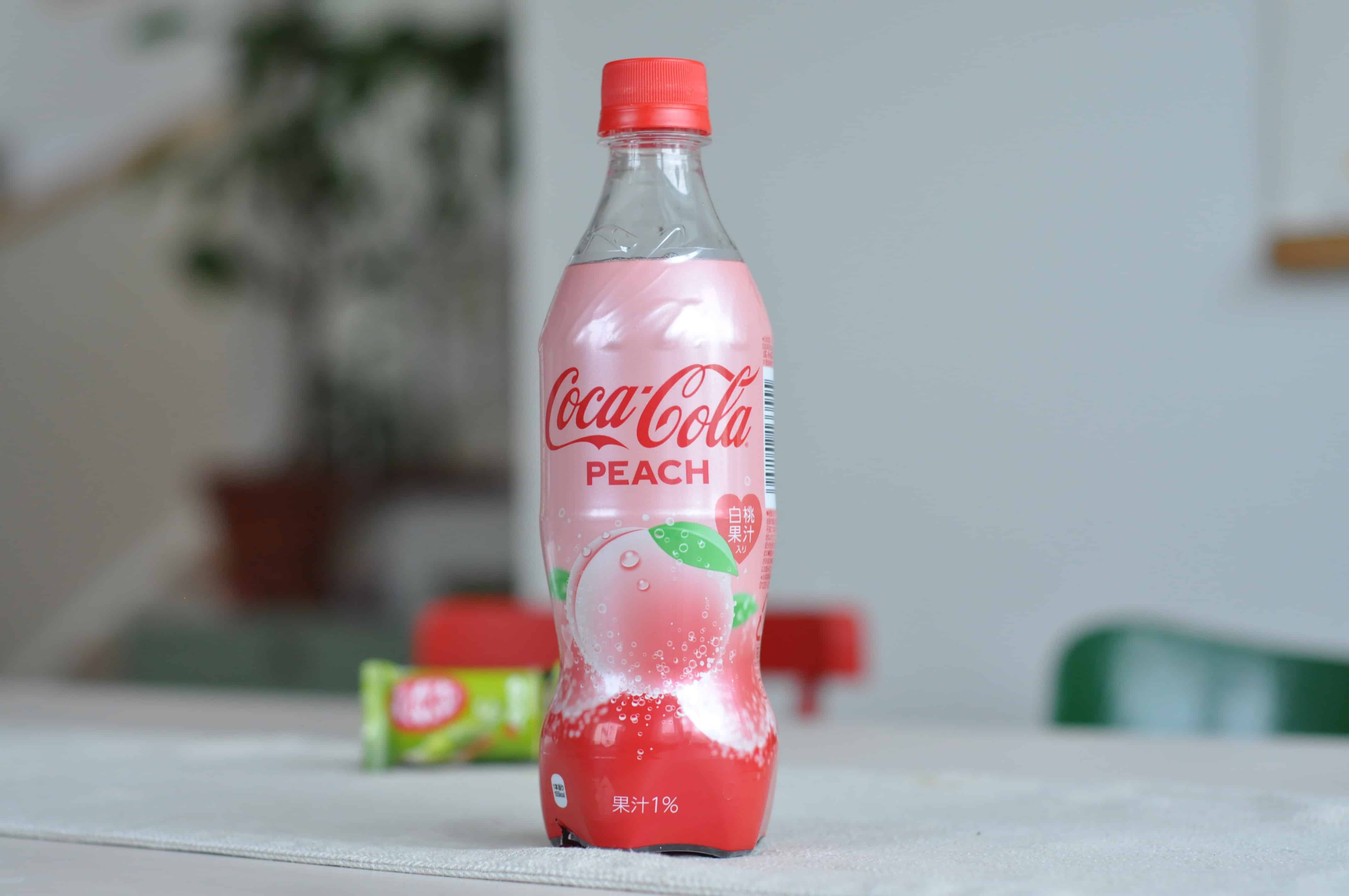 Coca-Cola Zero Peach - Sockerbiten